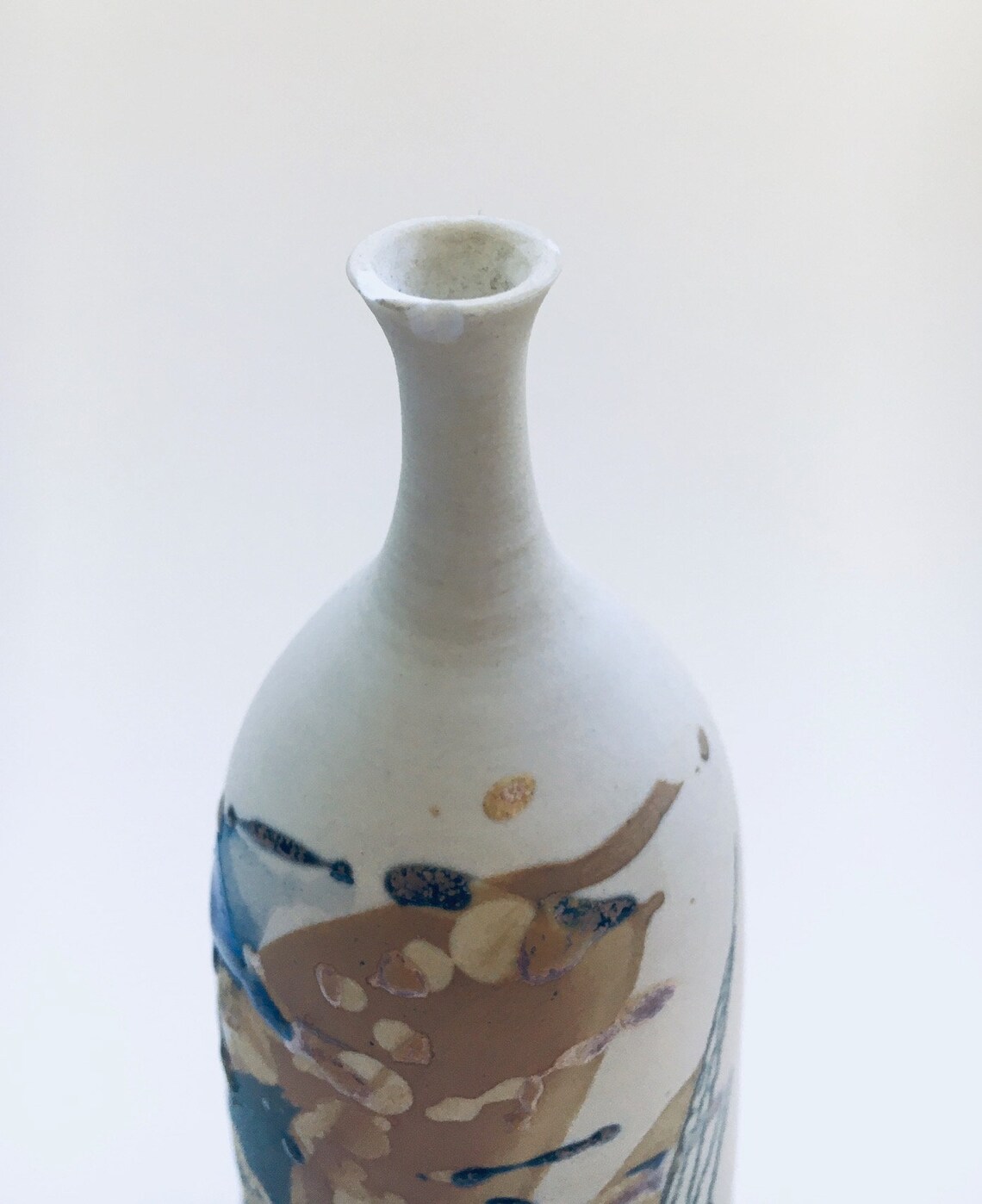 Modern Abstract Art Studio Pottery Vase Signed by Artist - Etsy