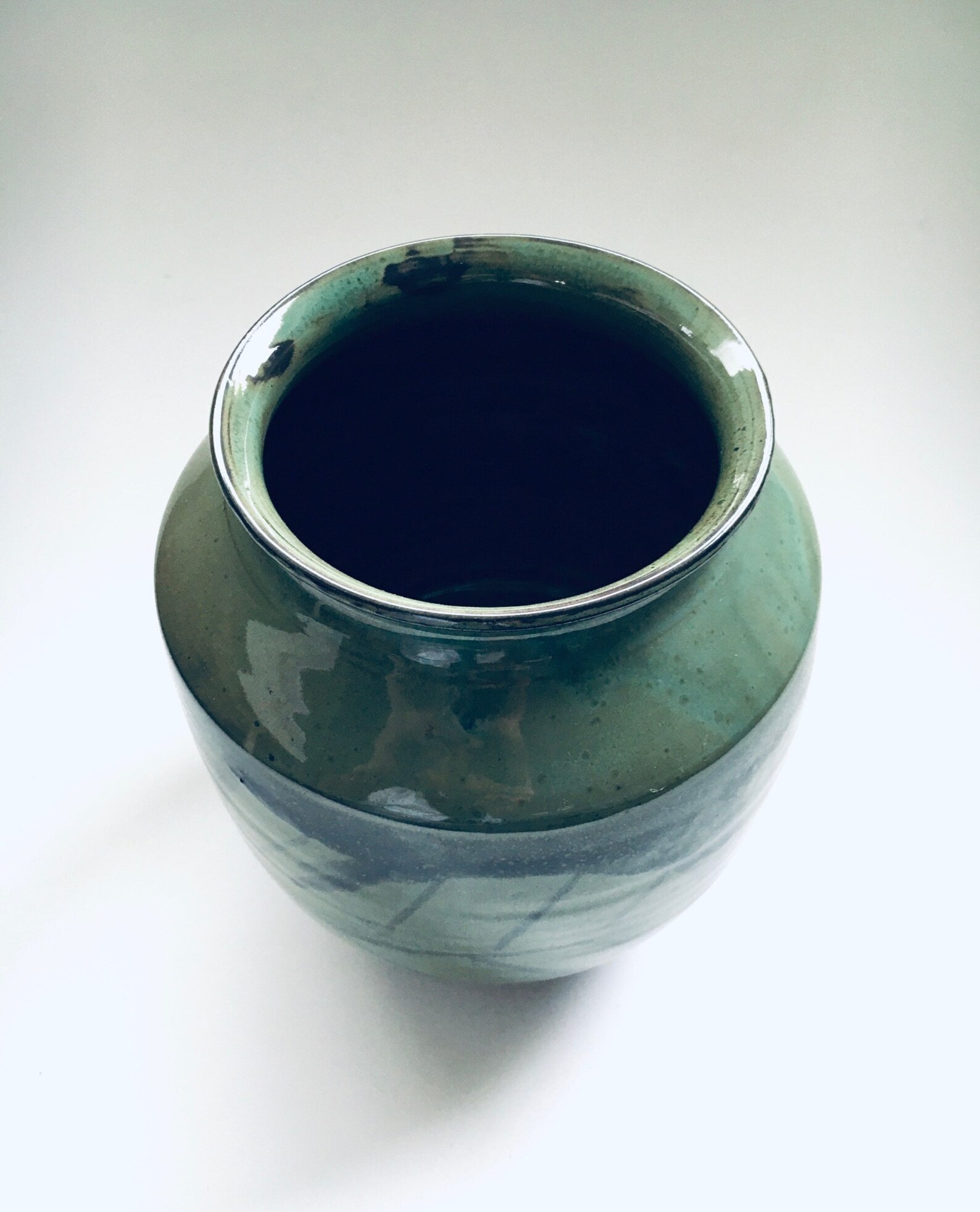 Midcentury Modern Art Studio Pottery Leaf Pattern Vase, 1970's - Etsy