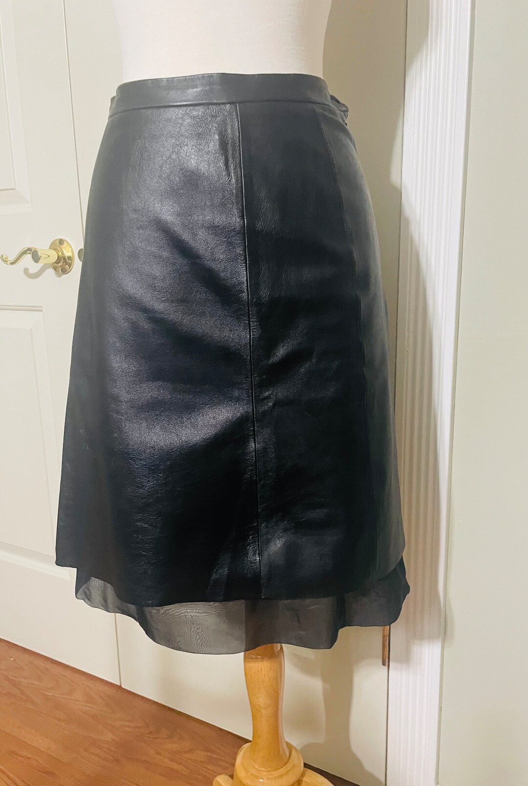 Vintage 1990's Y2K BCBG by Max Azria Deconstructed Minimalist Black ...