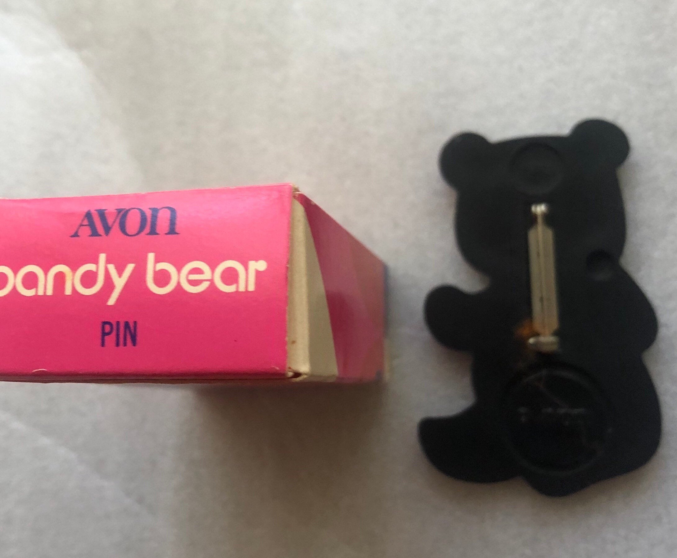Vintage Avon 1973 Pandy Bear Pin Pal Pin Brooch with Box - Etsy.de