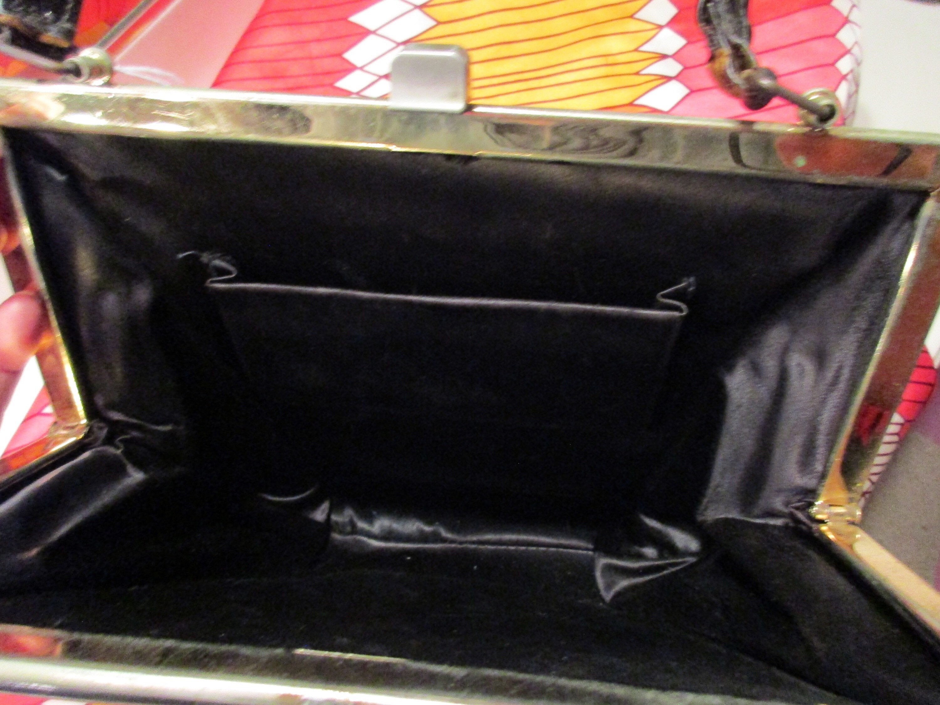 Vintage 1960's Enid Collins Style Kit Purse Flamenco Dancer and Roses ...