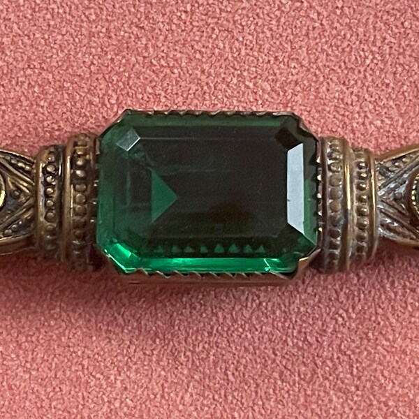 Emerald Green Pin - Etsy