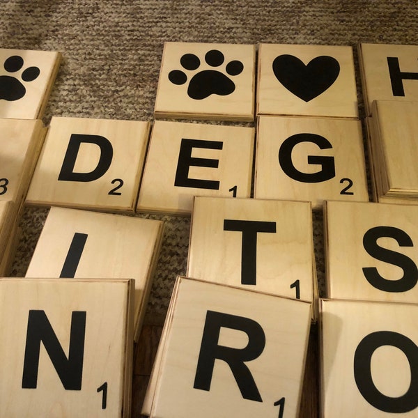 Large Scrabble Tiles (You'll Enjoy) - Etsy