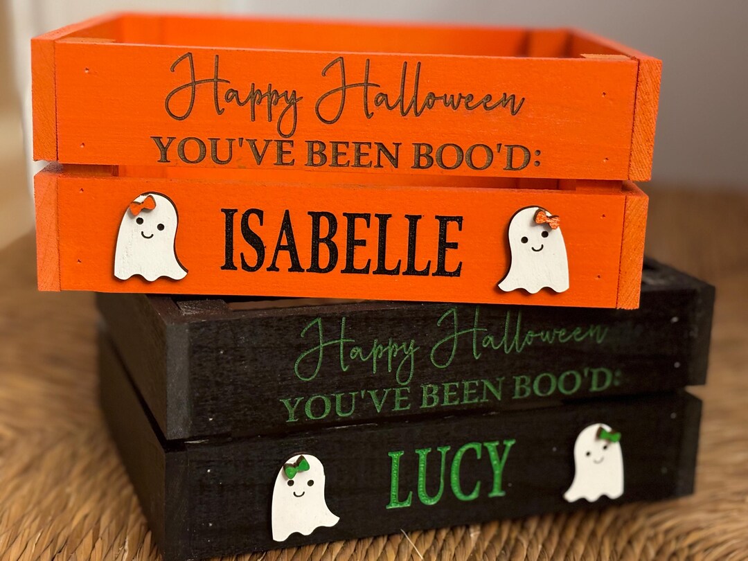 Boo Box, Happy Halloween Crate - Etsy