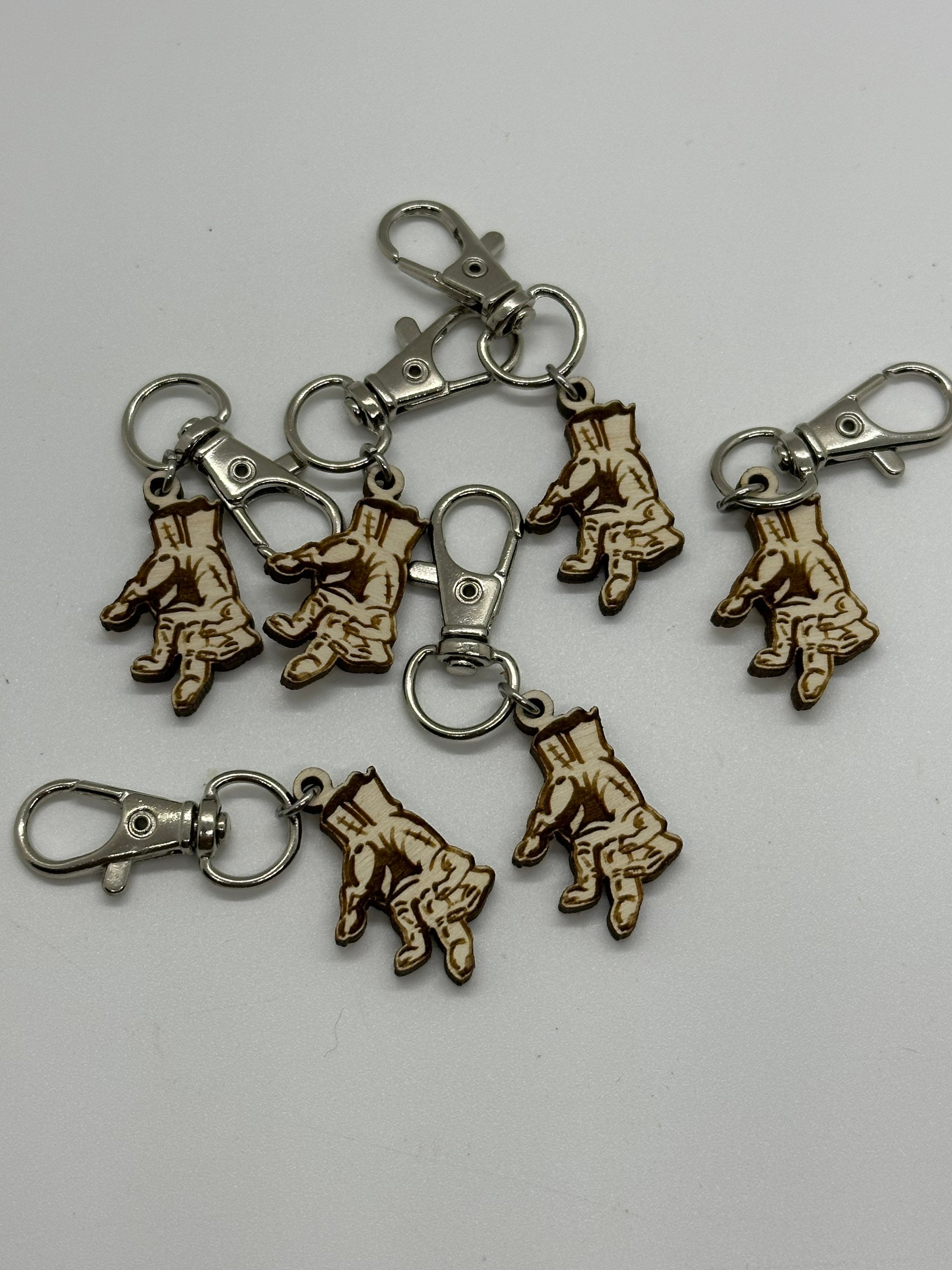 Zombie Hand Stitch Marker Set for Knitting and Crochet Place - Etsy