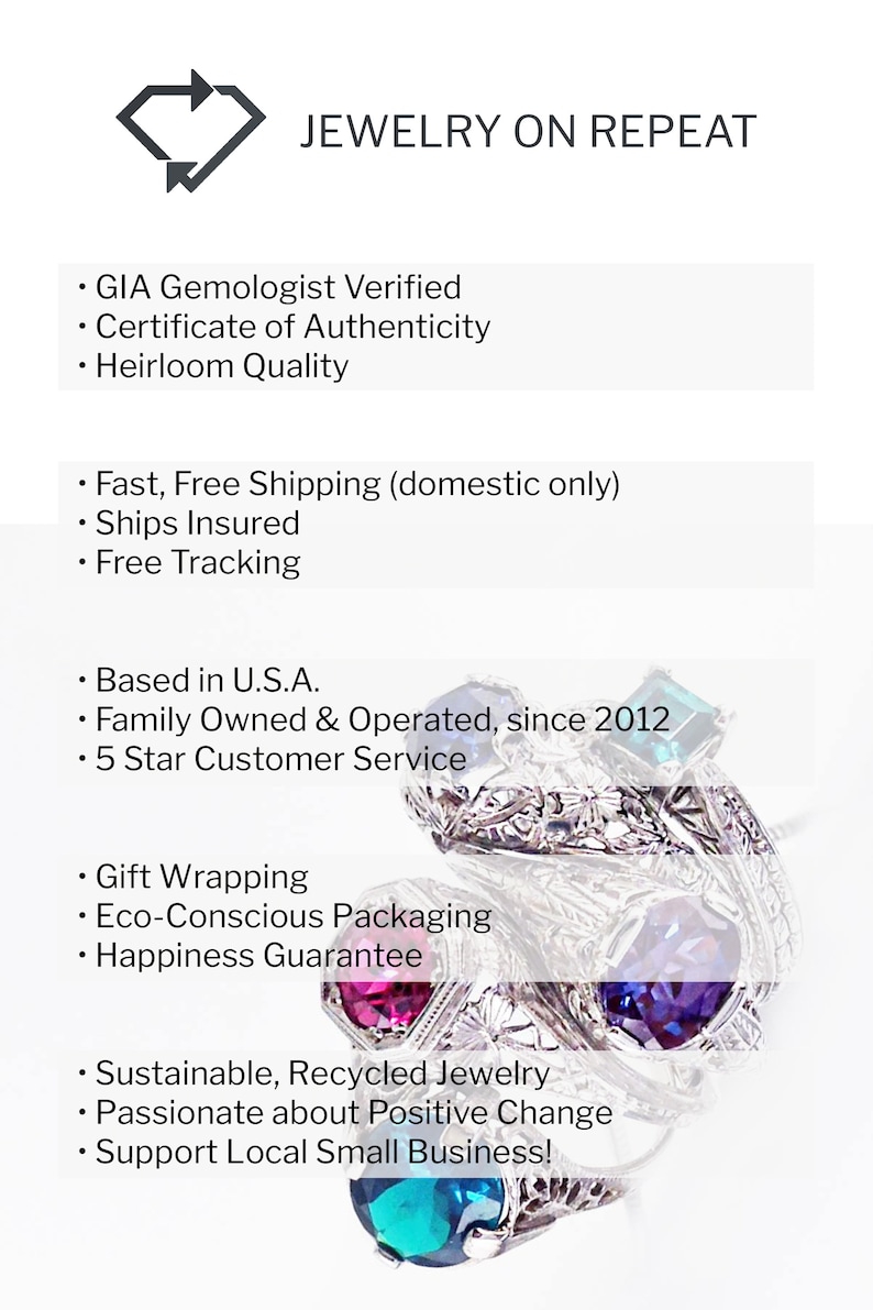 Vintage 1990s Princess Diamond Engagement Ring, 14k White Gold ...