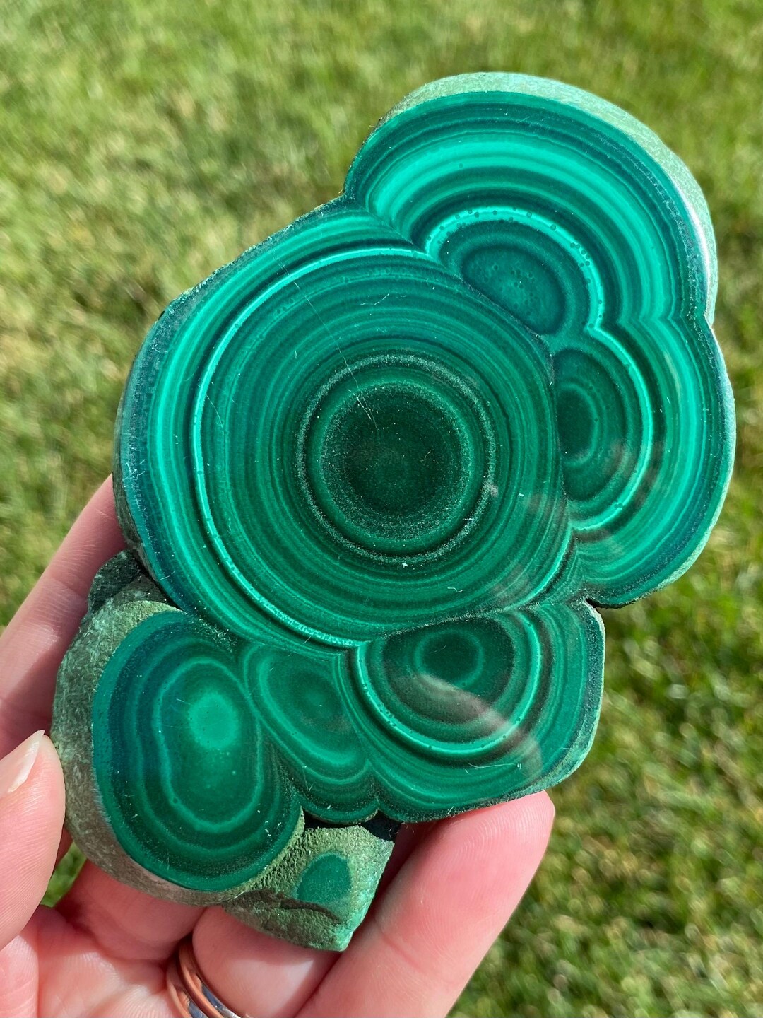 Banded Malachite Slab - Etsy