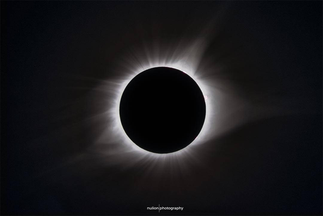 Tríptico fotográfico del eclipse solar total fotografía en - Etsy México
