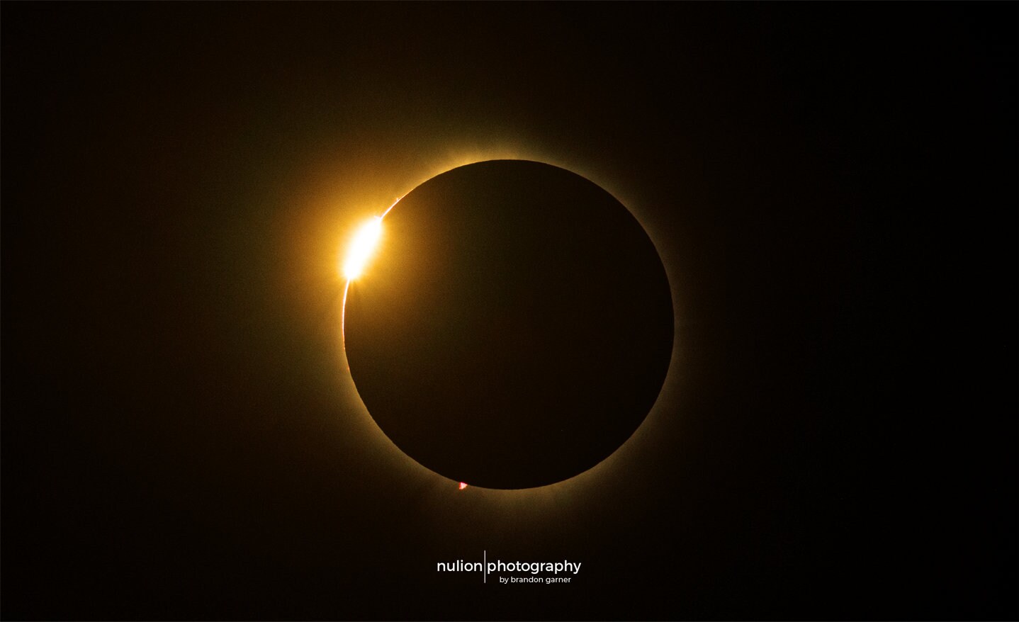 Total Solar Eclipse Photo, Color Photograph, Black and Orange, Fine ...