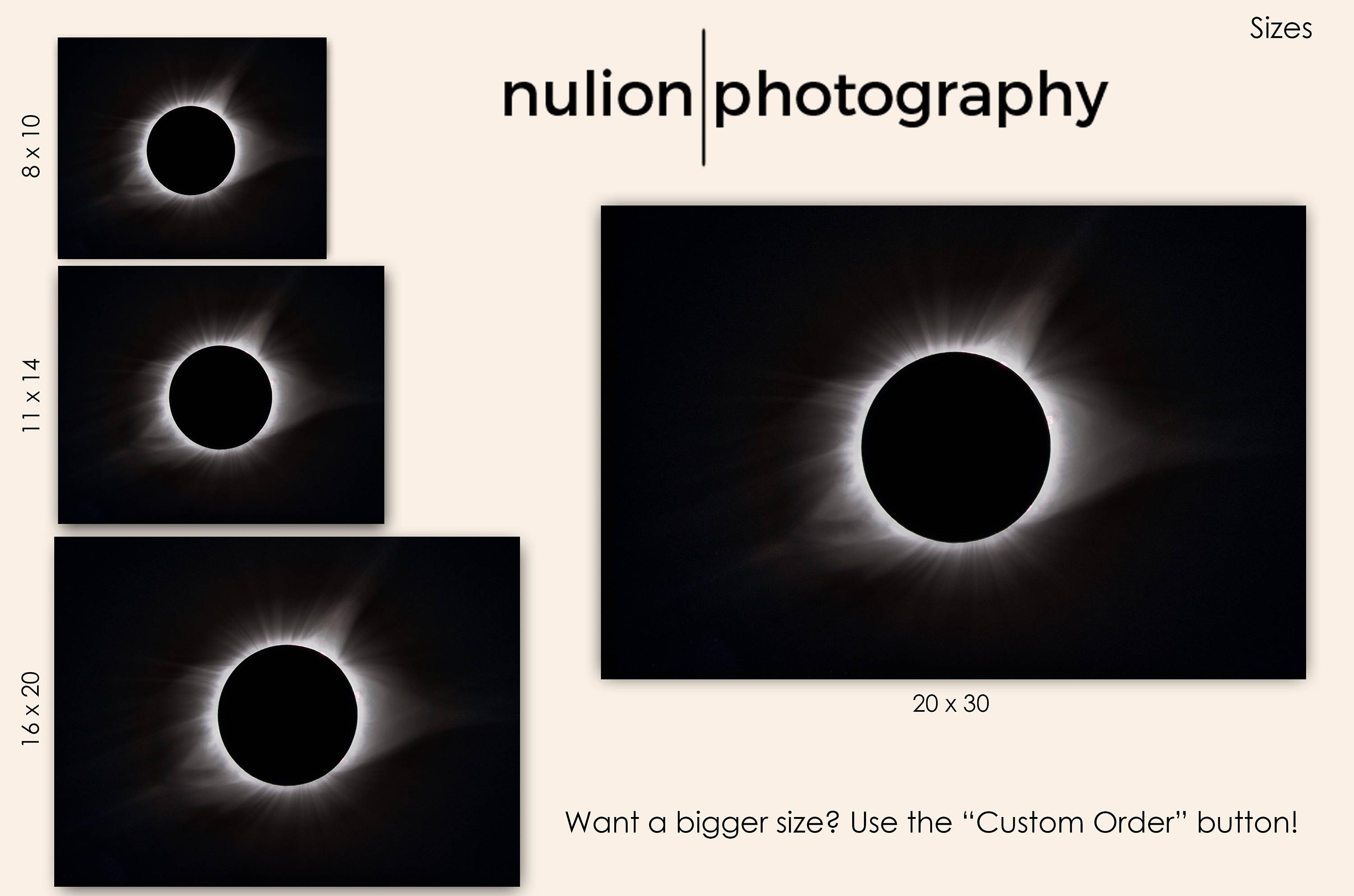 Total Solar Eclipse Photo Color Photograph Black and White - Etsy