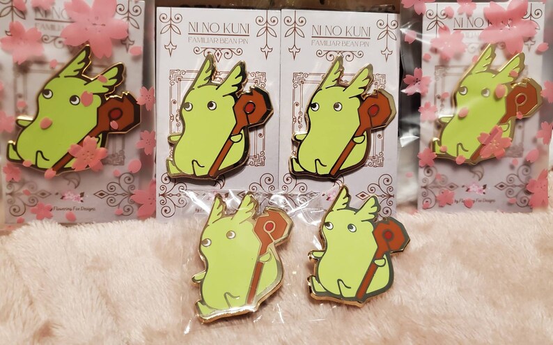 Ni No Kuni Toko Bean Pin - Etsy