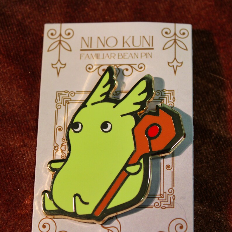 Ni No Kuni Toko Bean Pin - Etsy