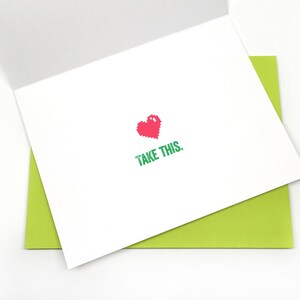It's Dangerous to Go Alone - I Like You Card - Etsy