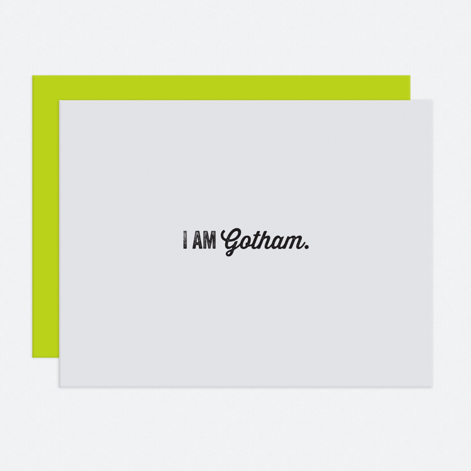 Gotham - I Like You Card - Etsy