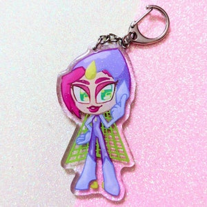 Winx Club Glitter Acrylic Keychains - Etsy