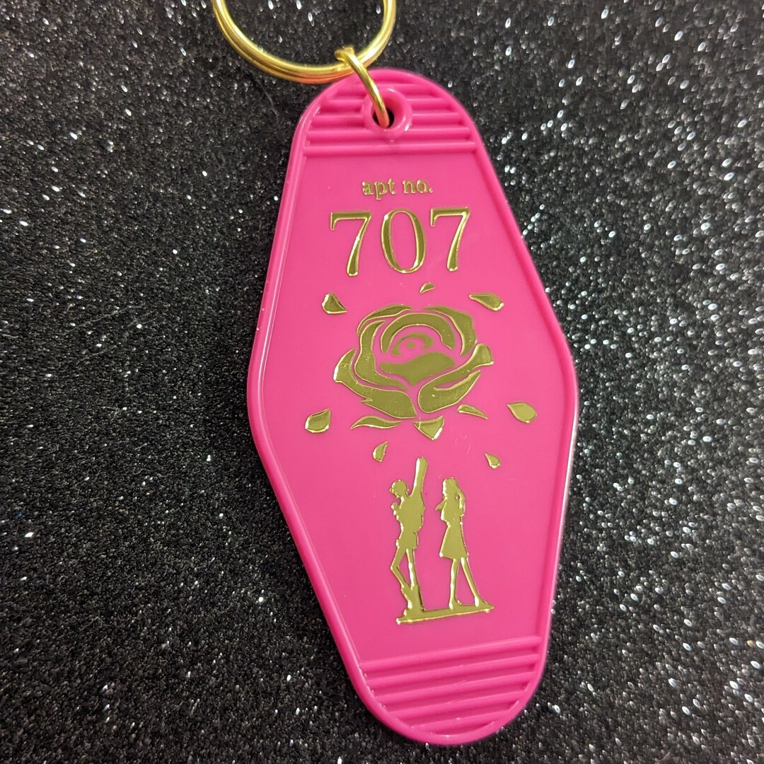 Room 707 | Nana Inspired Hotel Keychain - Etsy