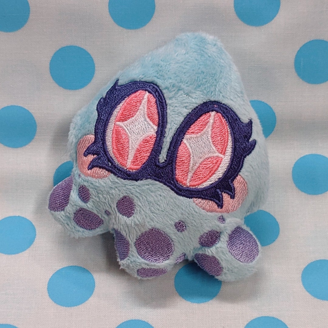 Starry-eyed Inkling Splatoon Handmade Plushie Toy - Etsy