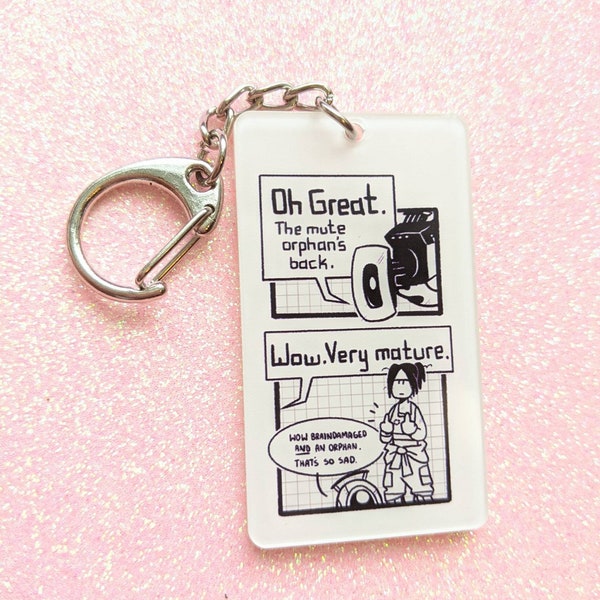 Portal 2 Wheatley Keychain - Etsy