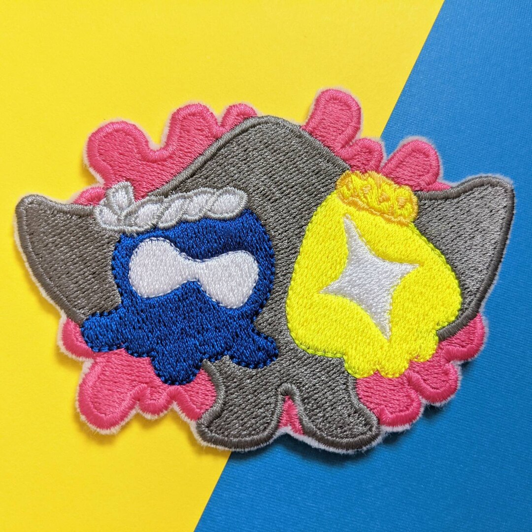 Deep Cut Iron-on Patch | Splatoon 3 Idols Splatfest Embroidered Patch ...