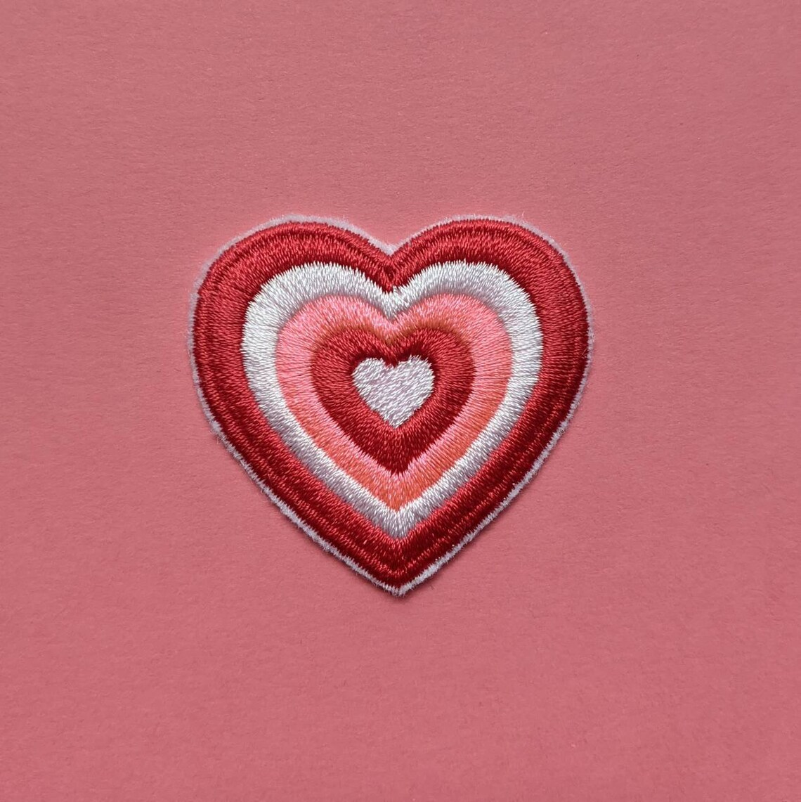 Cutie Heart Iron-on Patch - Etsy