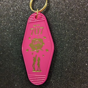 Room 707 | Nana Inspired Hotel Keychain - Etsy