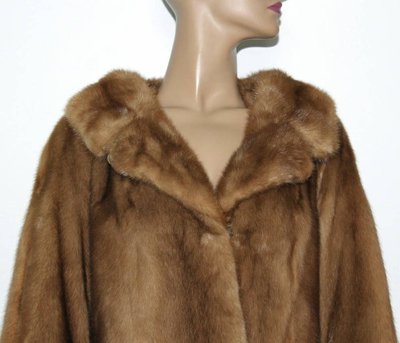 Vintage Mink Coat//fur Coat// Stroller Length Fur//70s Mink Coat ...