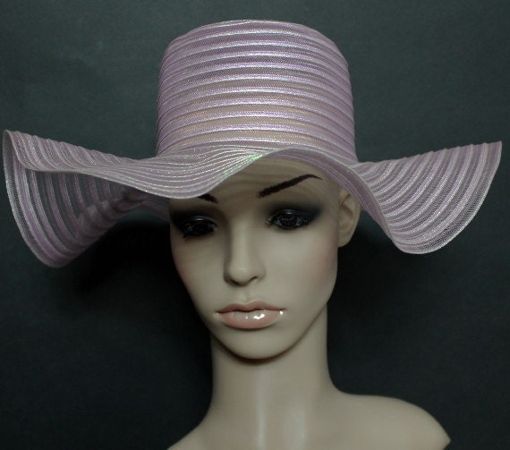 Vintage 1970s Floppy Hat Garden Party Mad Man Rockabi… - Gem