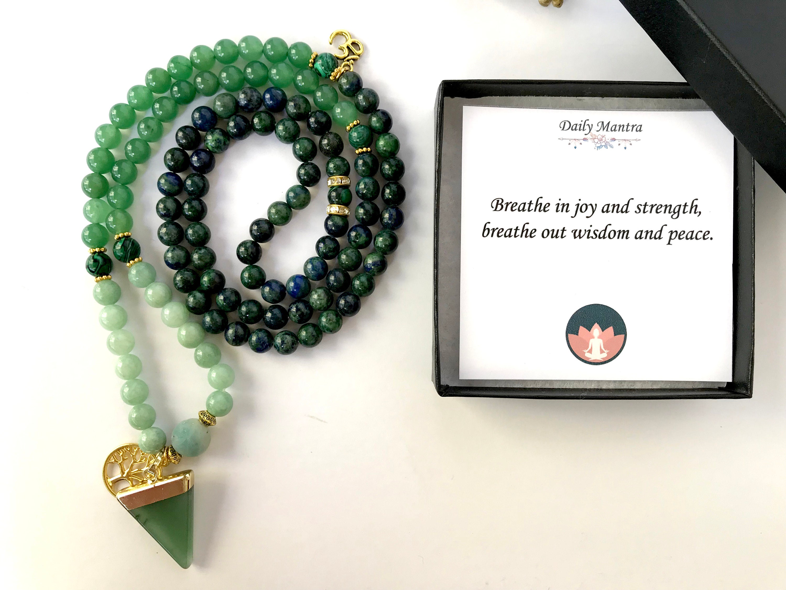 108 Mala beads Bracelet for woman Man bead bracelet Mala | Etsy