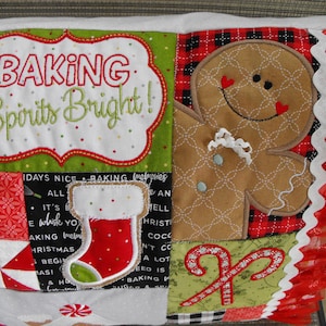 Ginger's Kitchen Bench Pillow Christmas Bench Pillow, Bench Pillow ...