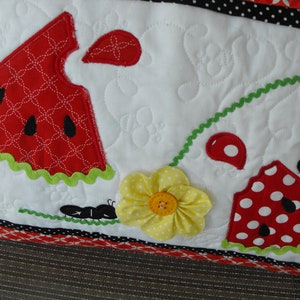 Slice of Summer Watermelon Bench Pillow Spring Bench Pillow, Bench ...
