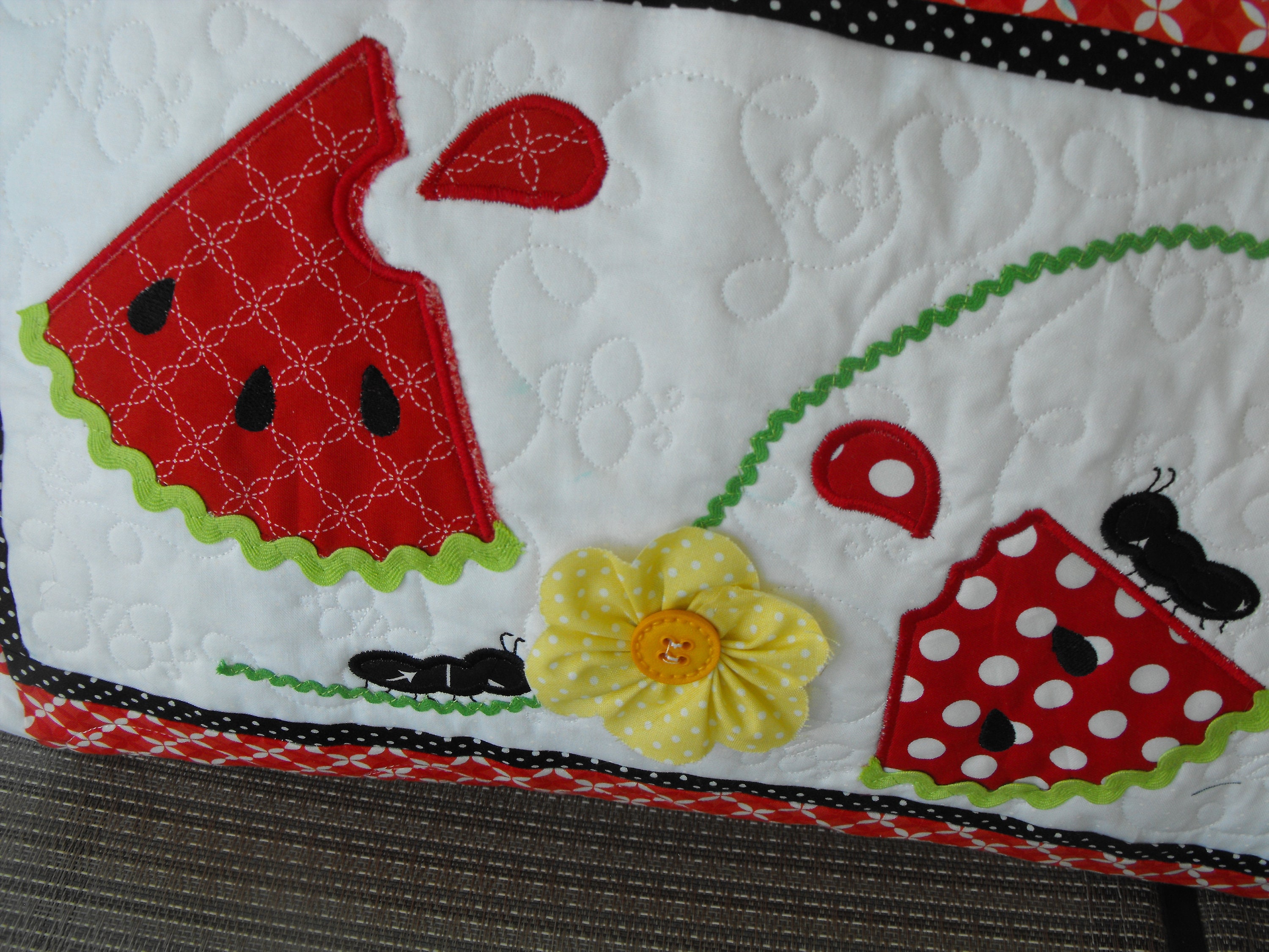 Slice of Summer Watermelon Bench Pillow Spring Bench Pillow, Bench ...
