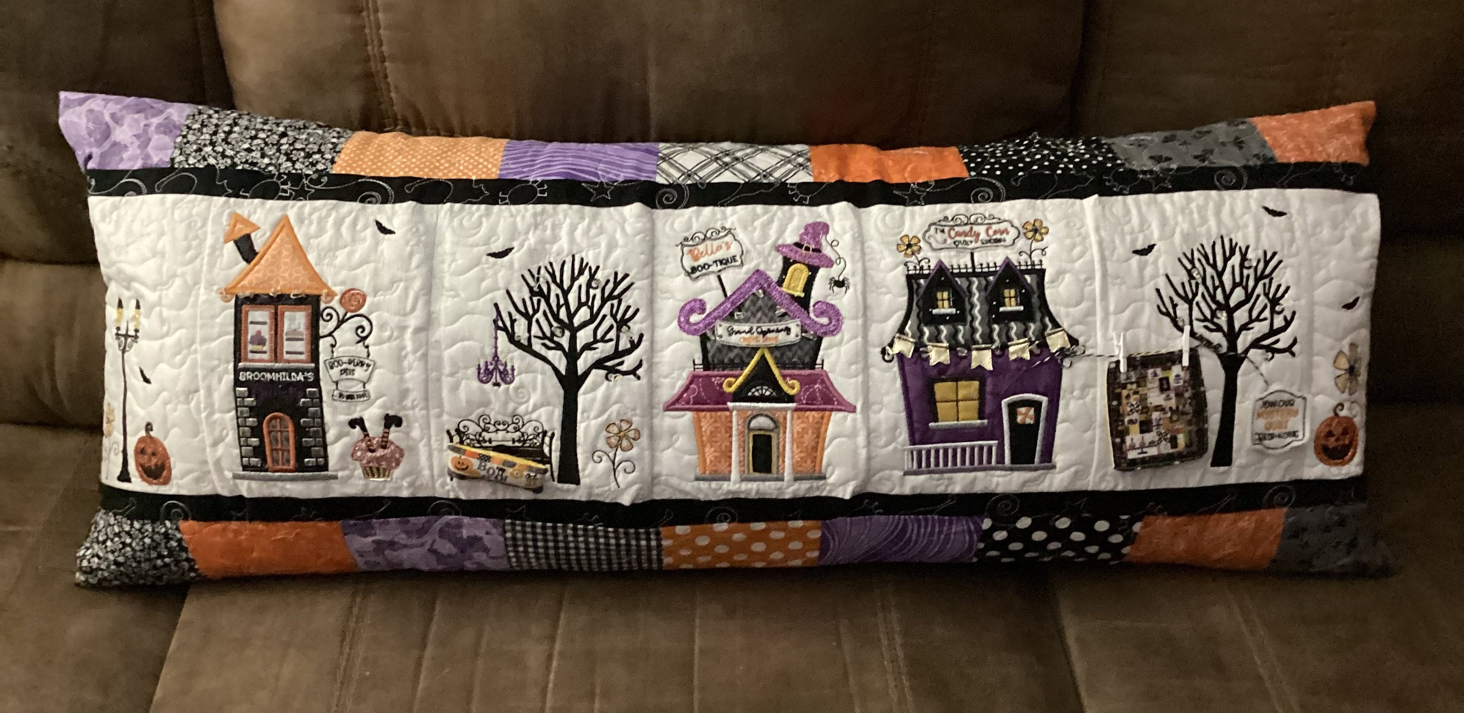 Bench Pillow Boo-levard Bench Pillow Kimberbell Pillow Cover Machine ...