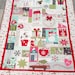 Baby Quilt Machine Embroidered Baby Quilt Appliqued Nursery Rhyme Quilt ...