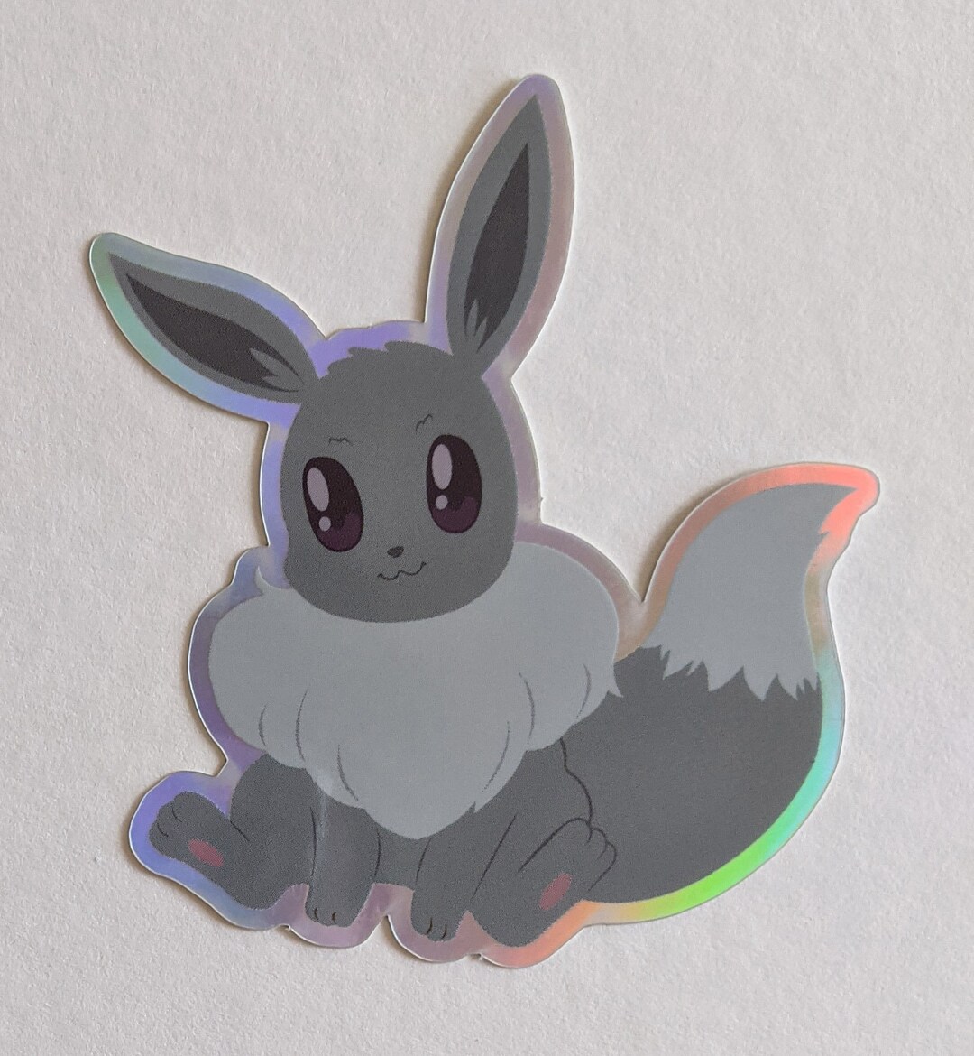 Shiny Eevee Sticker - Etsy