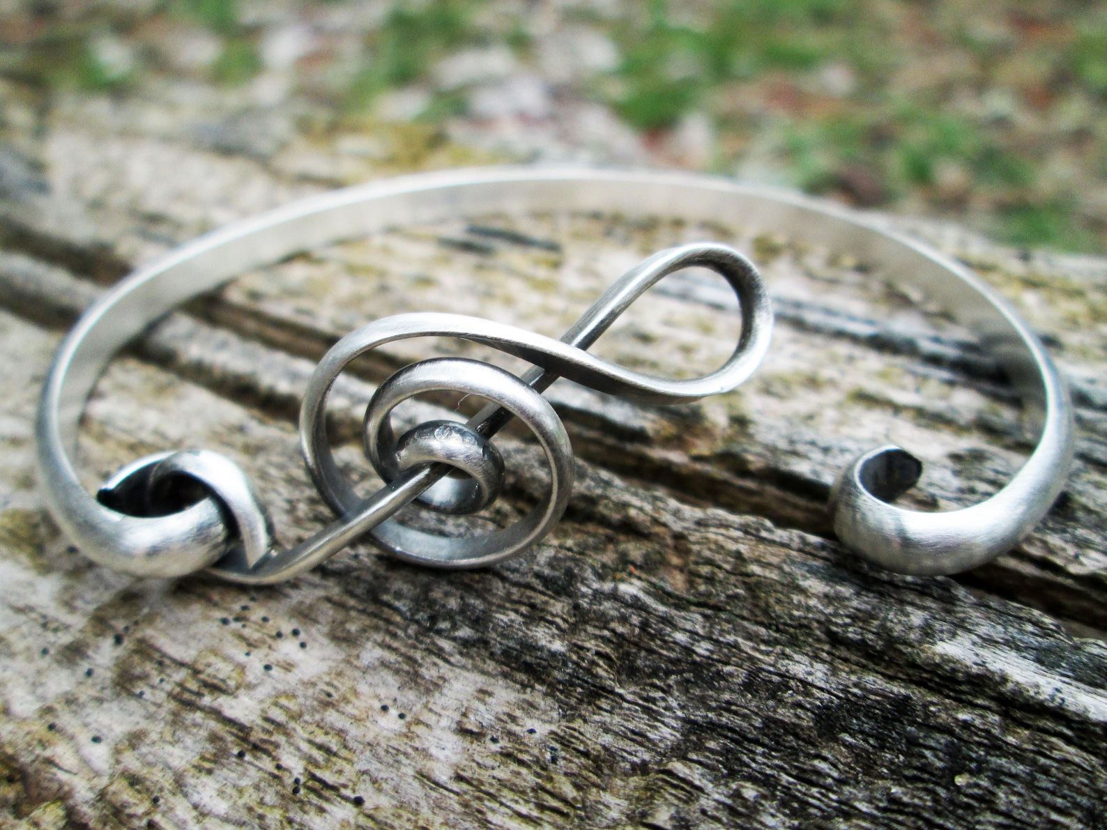 Copper Treble Clef Cuff Bracelet, or Silver - Etsy