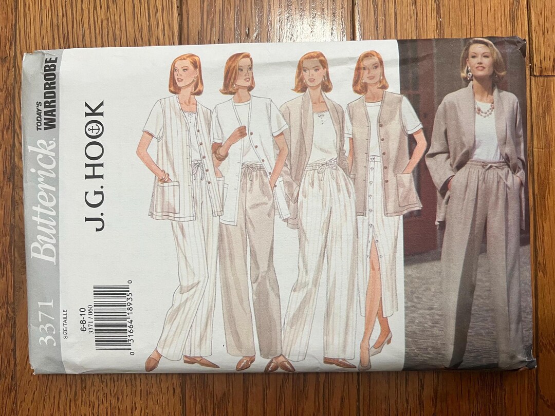 90s Butterick Womens Casual Separates Pattern 3371 - Etsy