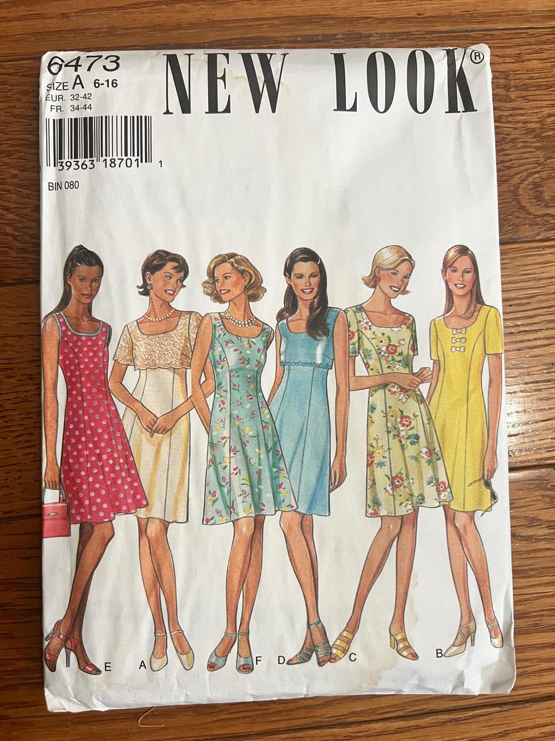 Simplicity Dress Pattern 6473 - Etsy
