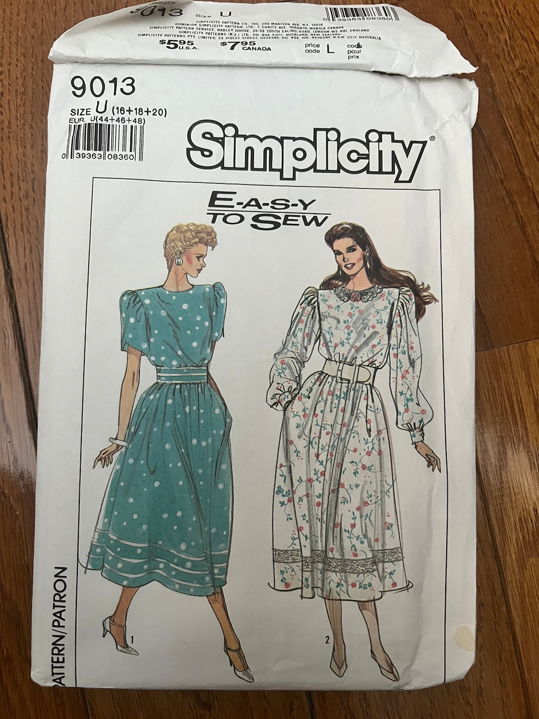 Simplicity Paper Pattern 9013 Summer Maxi Dress - Etsy