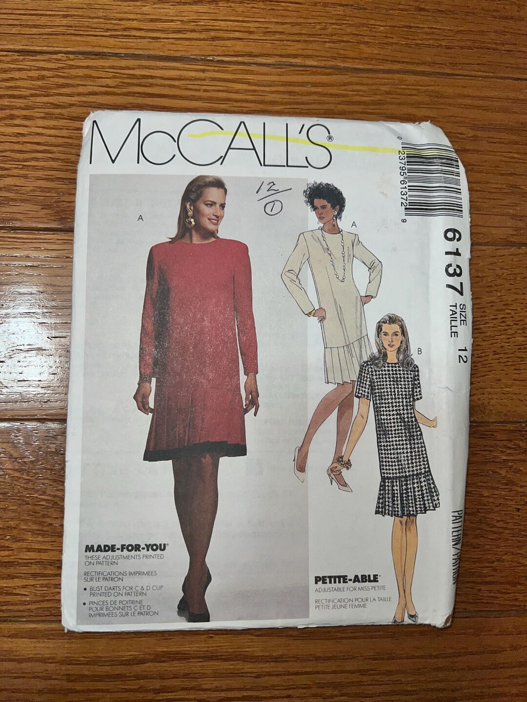 Mccall’s Dress Pattern 6137 - Etsy