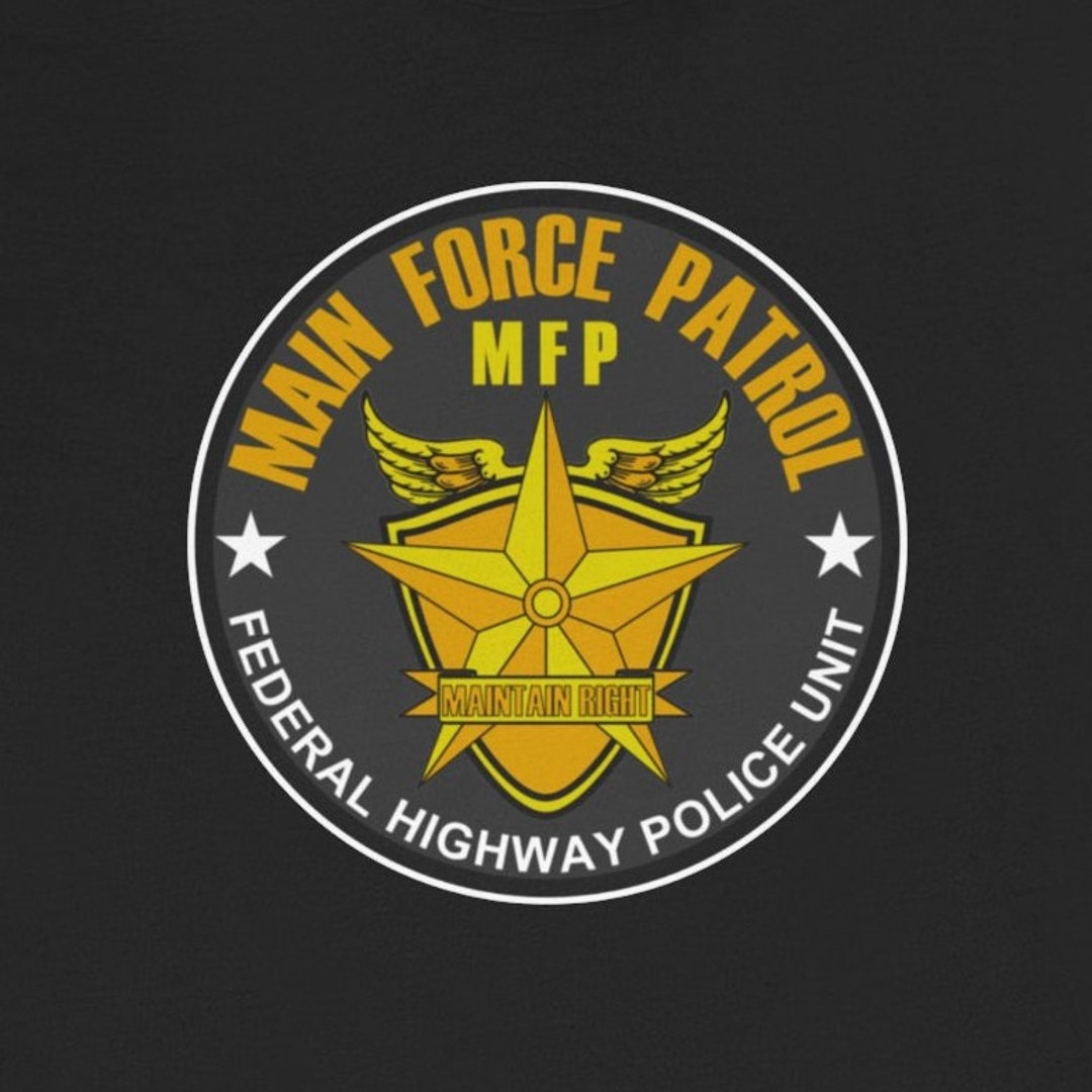 Mad Max MFP Logo Tee. George Miller Film Movie T-shirt Unisex Jersey ...