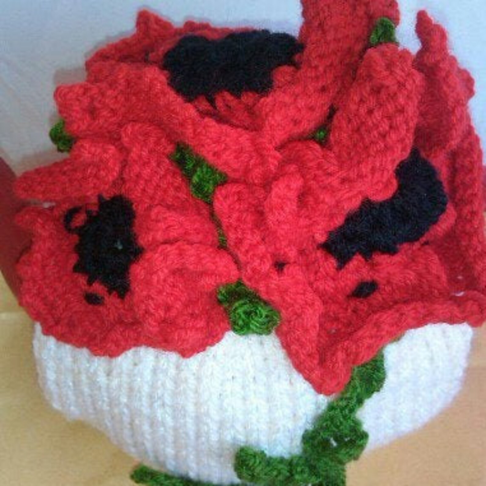 Poppy Tea Cosy Knitting Pattern Pdf - Etsy UK