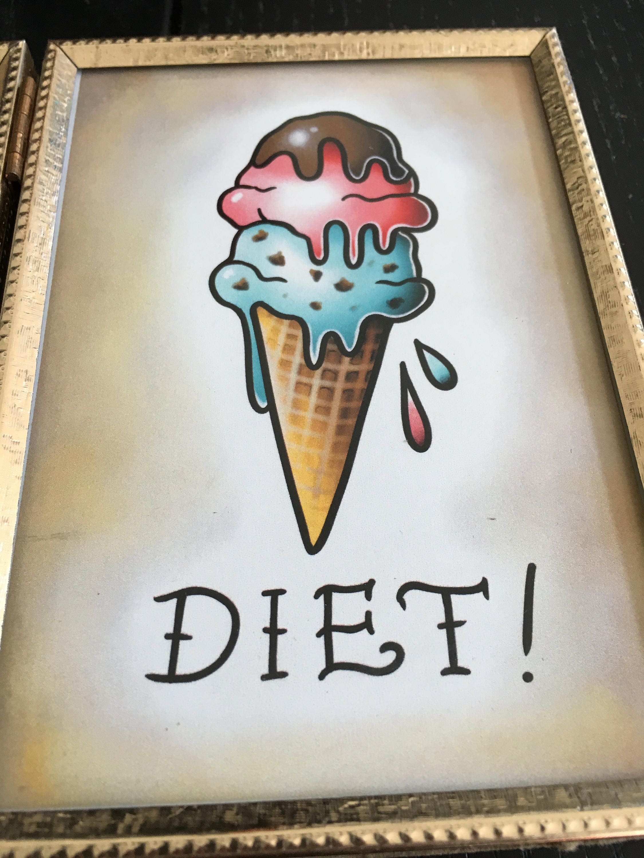 Riots Not Diets Prints unframed - Etsy Australia