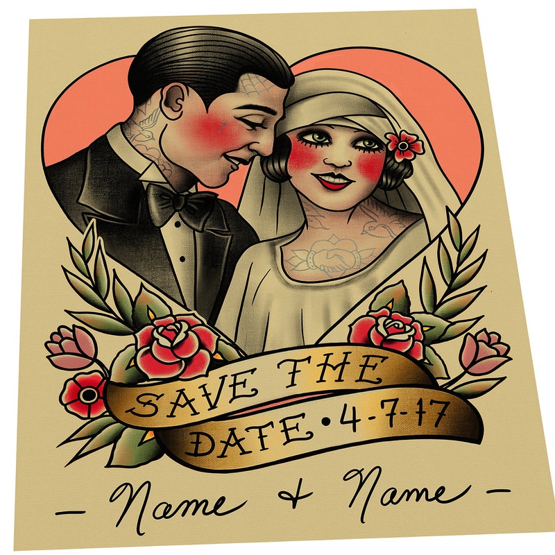 Wedding Date Art - Etsy