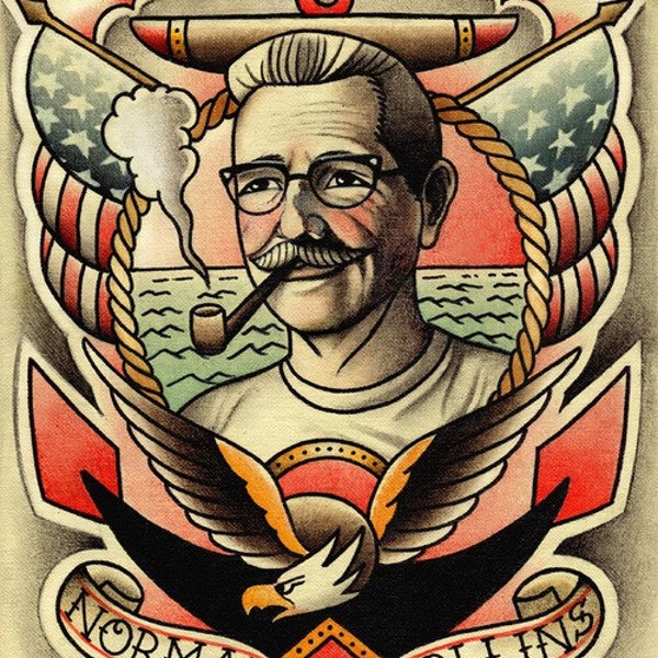 Sailor Jerry Tattoo - Etsy