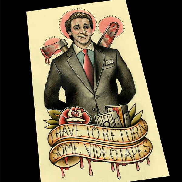 Patrick Bateman Shirt - Etsy