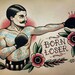 Boxer With Moustache Tattoo Flash Design | Etsy