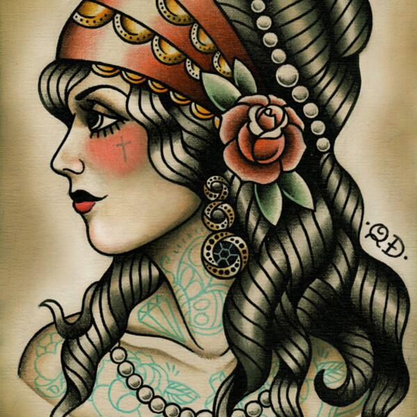 Gypsy Wall Art - Etsy