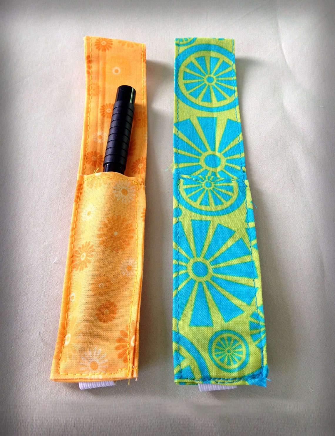 Journal pen holders | Etsy