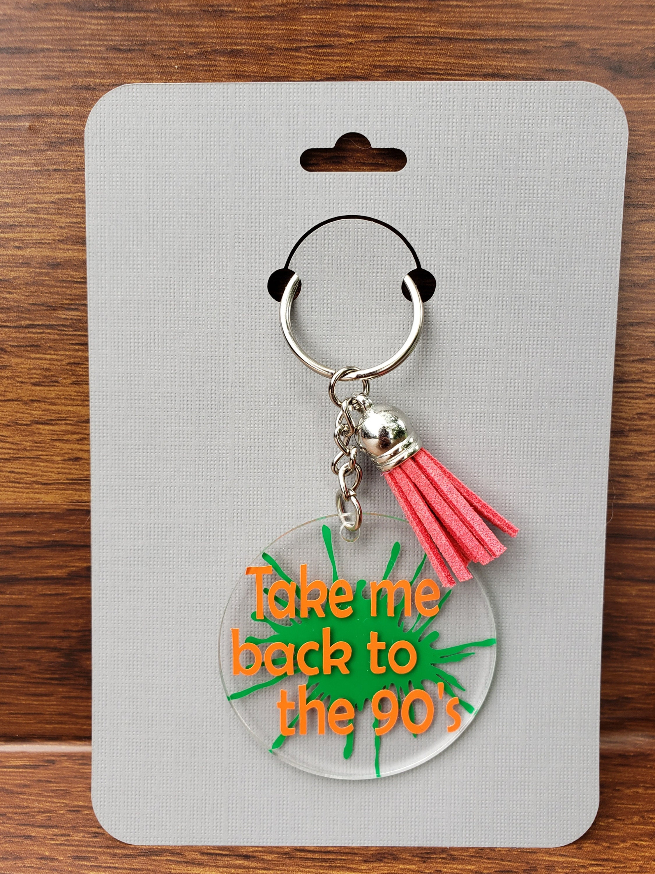 90's Kid Nostalgic Acrylic Key Chain 2 inch | Etsy