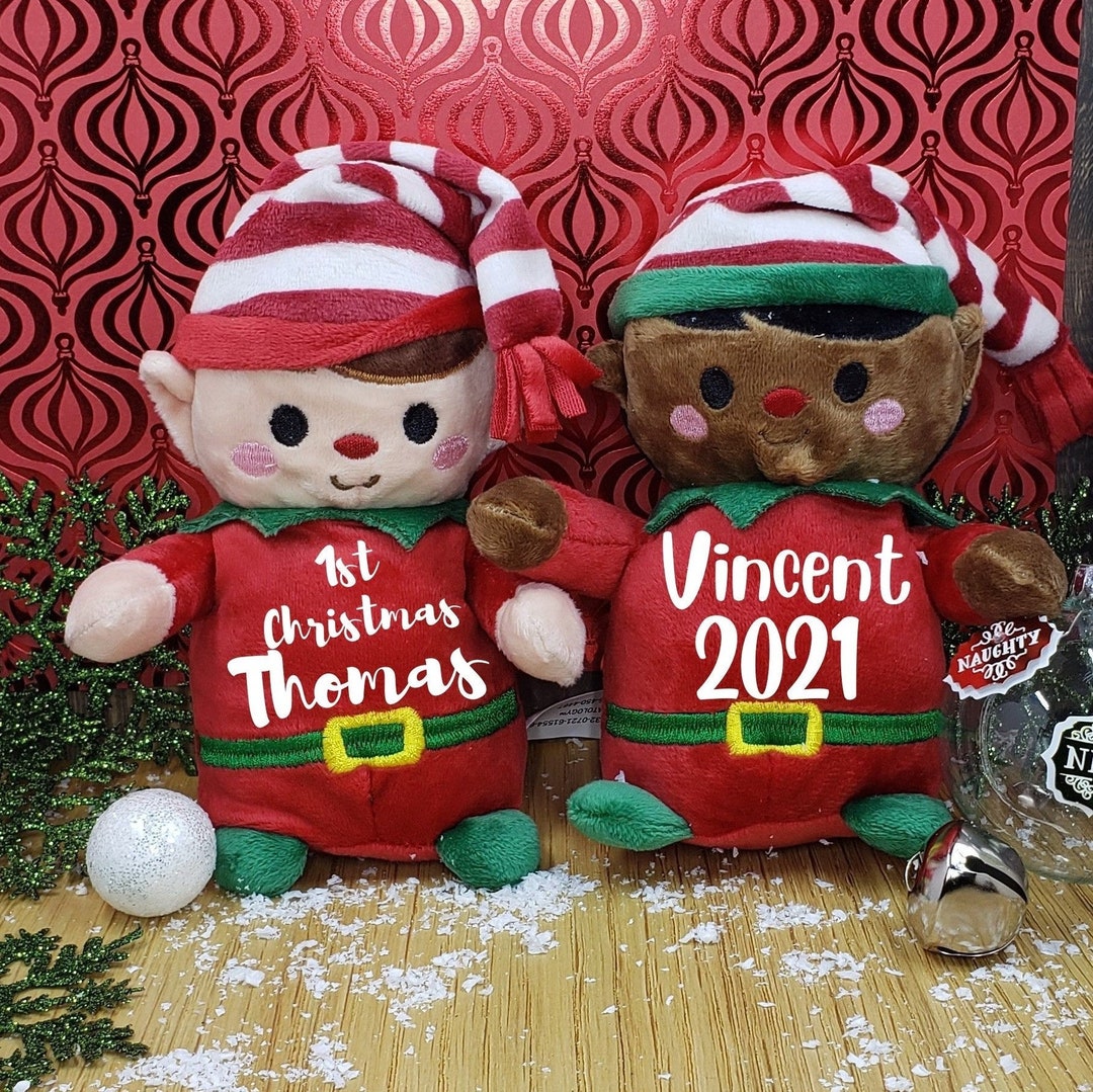 Personalized Christmas Plush | Boy Girl | Penguin Snowman Decor ...